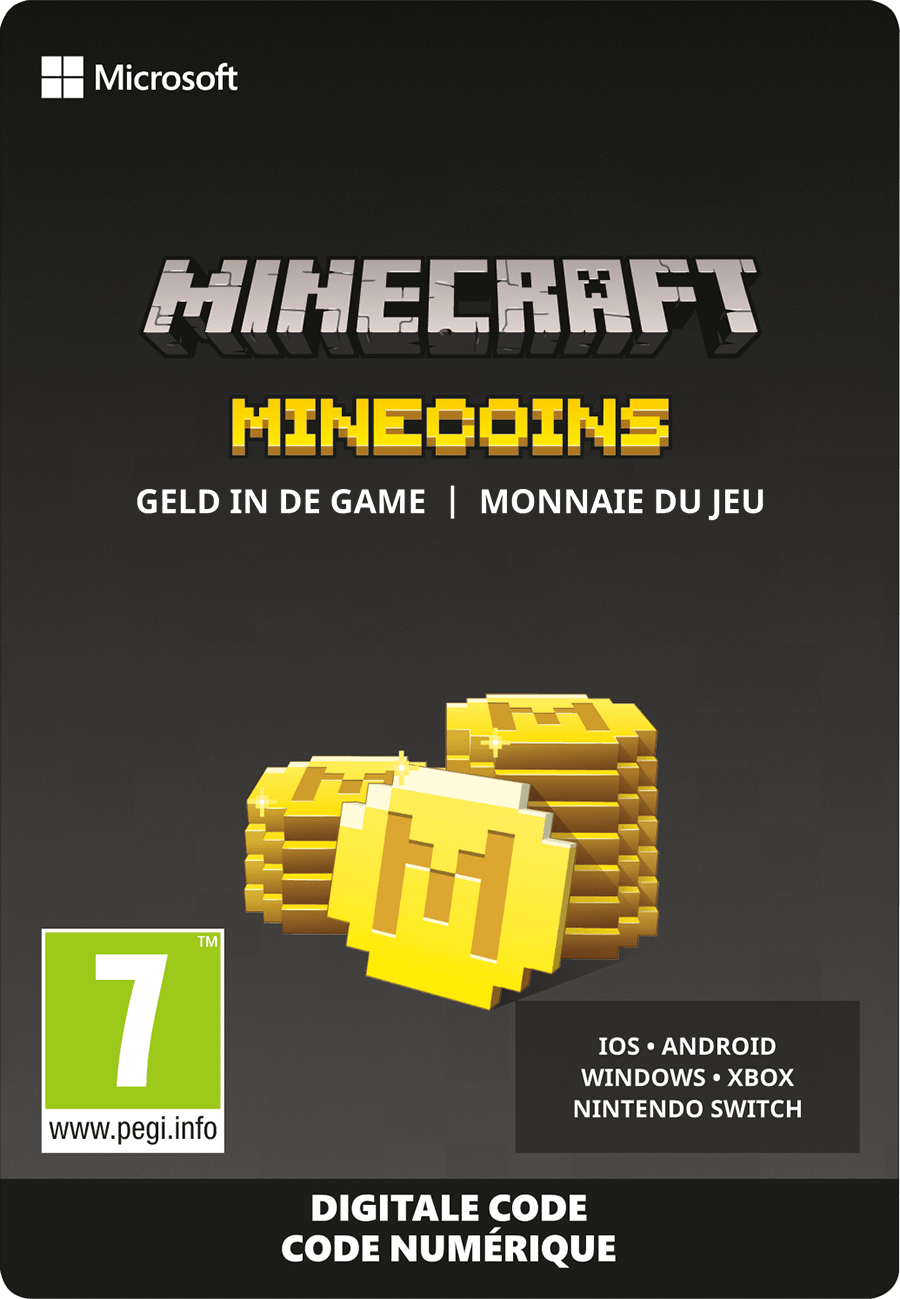 Minecraft Cadeaukaart €9,99 | Cadeaukaart.nl