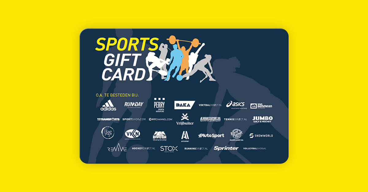 Sports Gift Card kopen | Cadeaukaart.nl
