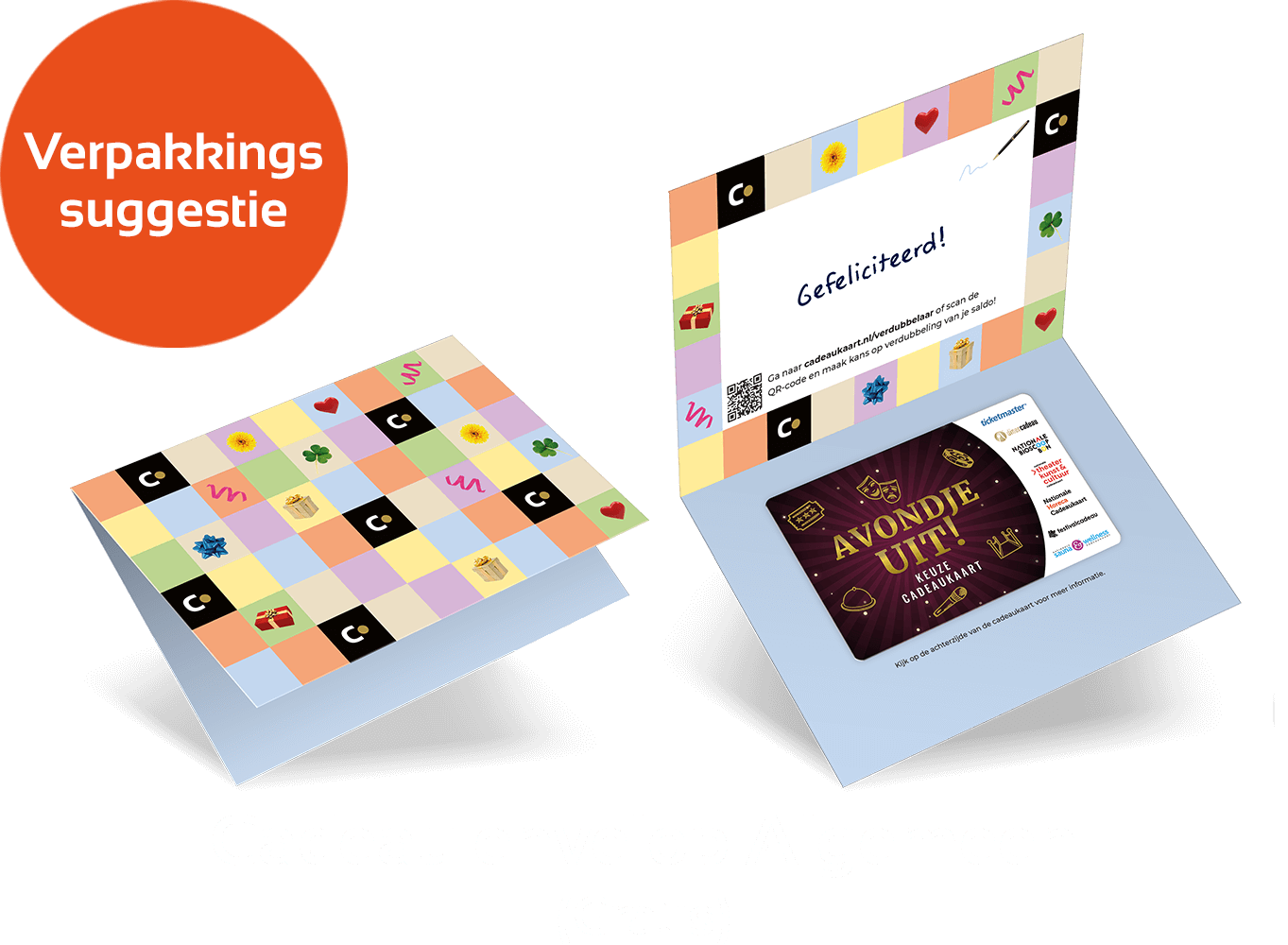 Avondje Uit! Keuze Cadeaukaart: het avondje uit cadeau!