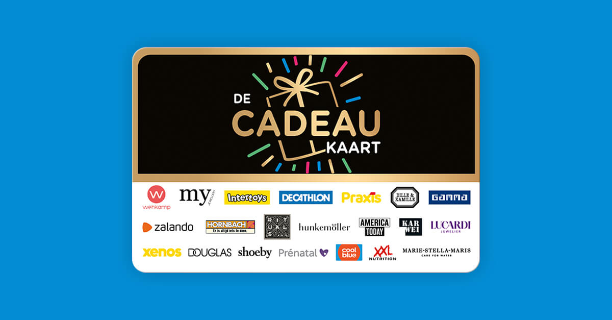 De Cadeaukaart bestel je snel en eenvoudig bij cadeaukaart.nl